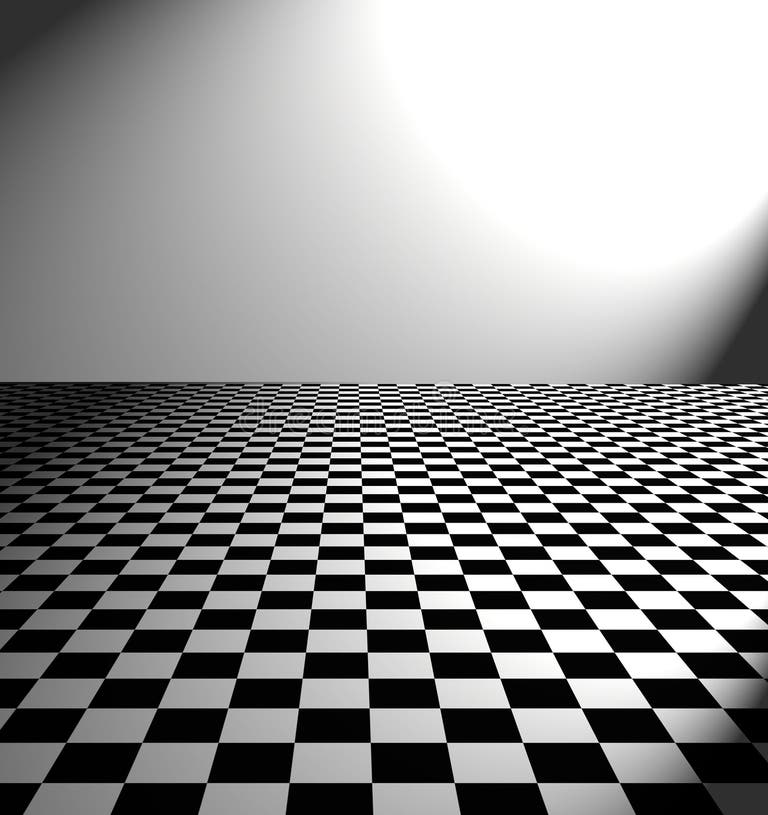 Black White Checkered Floor Stock Illustrations – 3,391 Black White ...