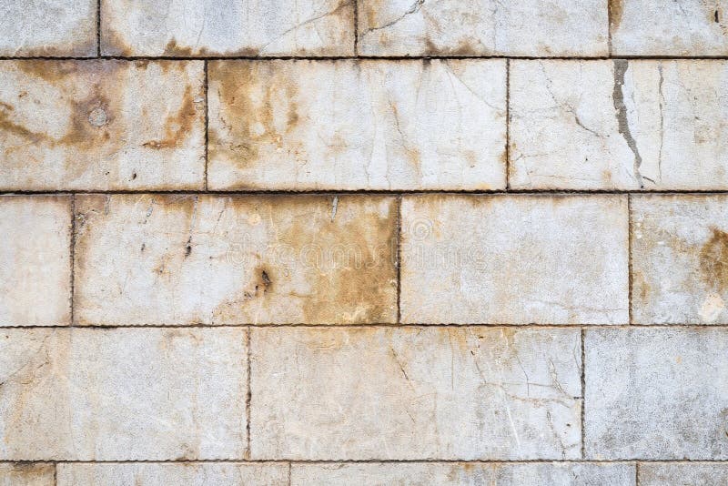 Large Block Stones Weathered Wall Stock Photo - Image of barrier ...