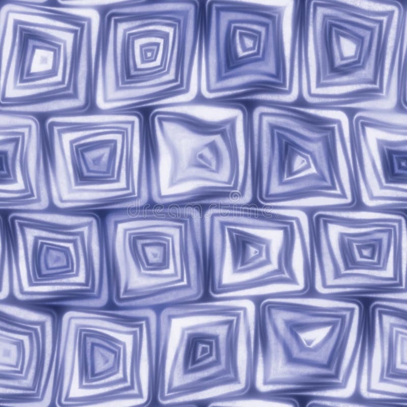 Large Blue Squiggly Swirly Spiral Squares Seamless Texture Pattern ...