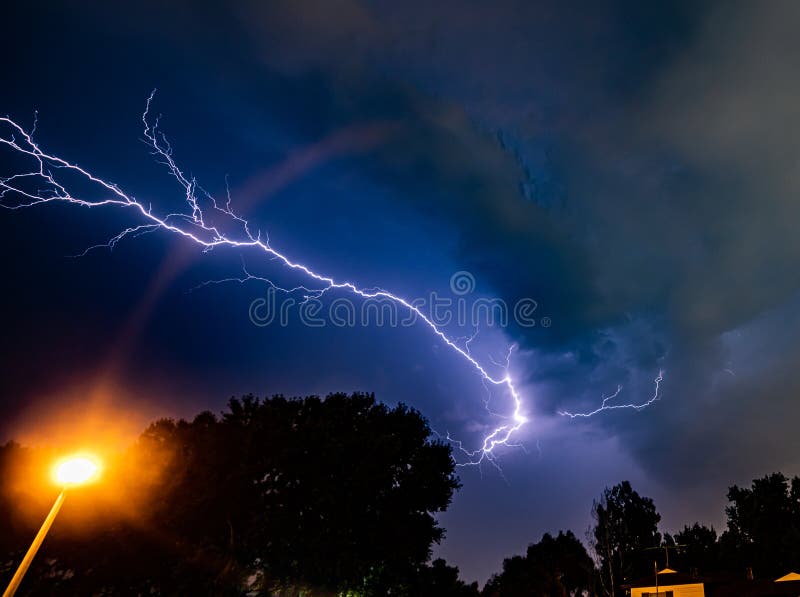 Lightning reaching out stock image. Image of abstract - 310012389