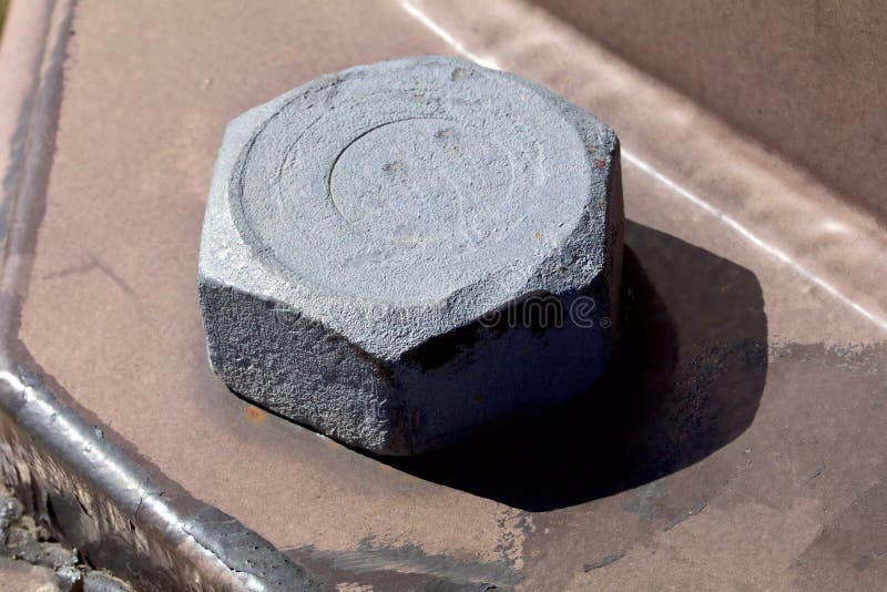 Large bolt stock photo. Image of metal, background, engineering - 98963492