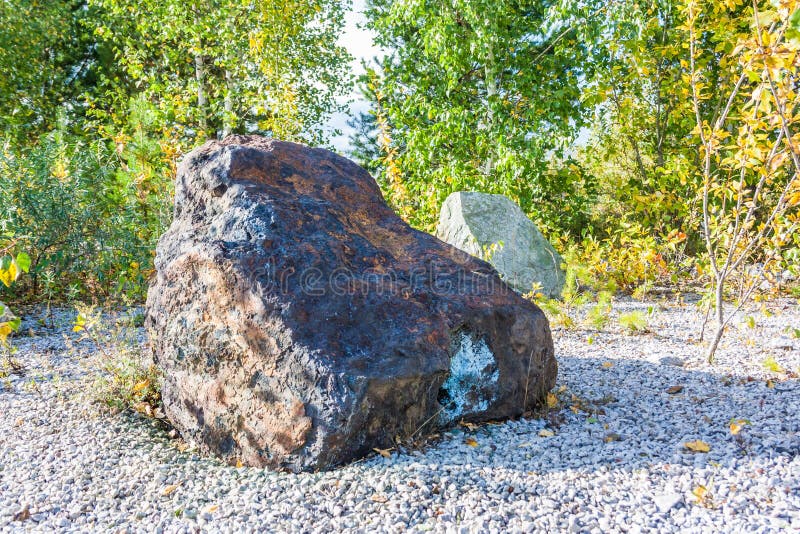Natural Sample of Iron Ore. Stock Photo - Image of nature, ironstone ...