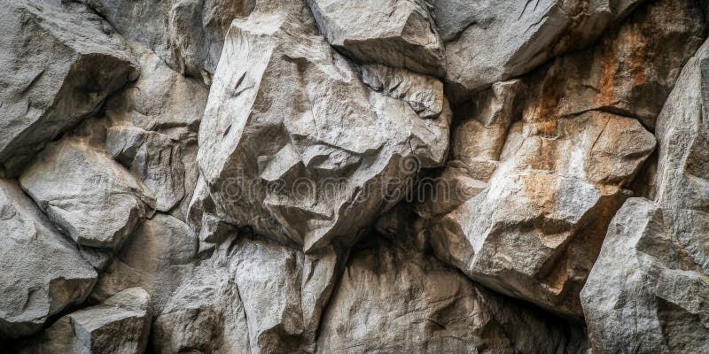 Large Boulder Wall Background with Rough and Jagged Rock Formations ...