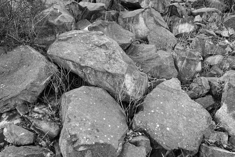 Large Boulders Placed in Front of the Ponds, Large Rocks that Act As ...