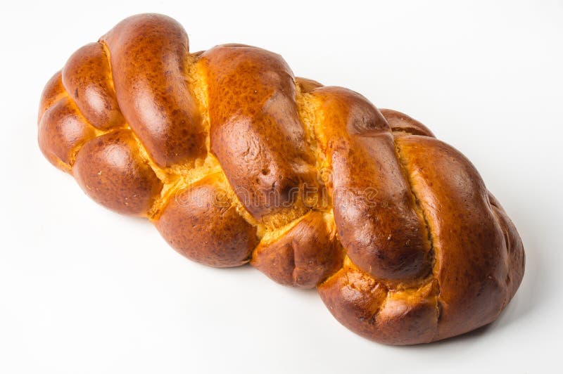 Large braided loaf stock image. Image of closeup, flour - 72560991