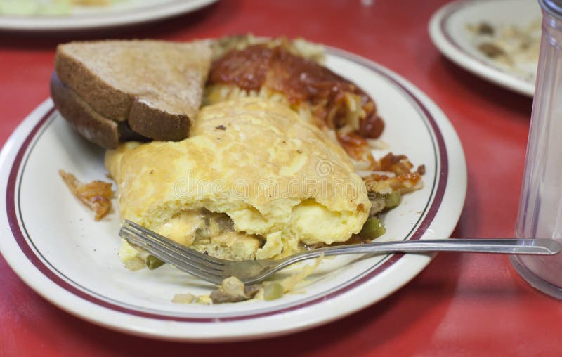 Large Breakfast stock image. Image of gourmet, background - 99179311