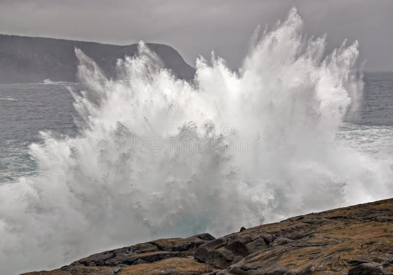 Large breaking wave stock photo. Image of spray, breaking - 46952690