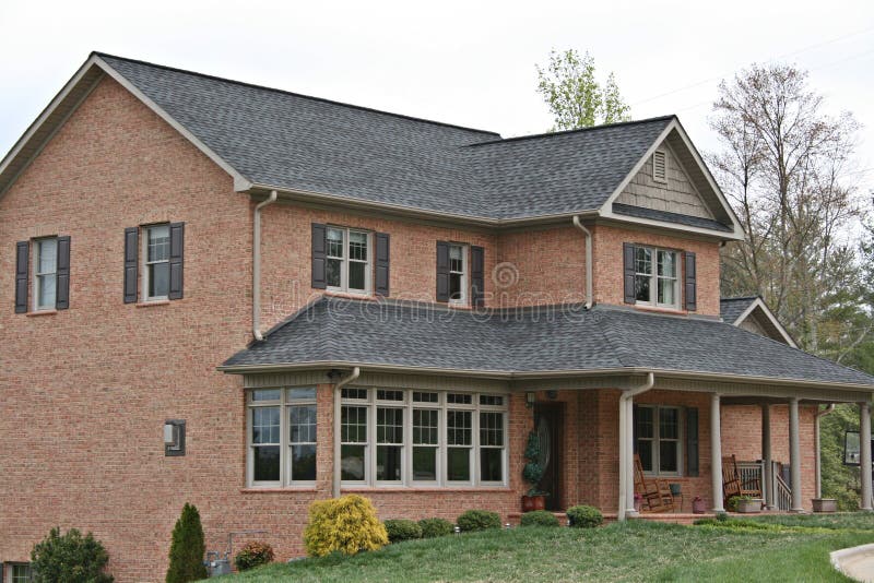 Large Brick Home Picture. Image: 4826028