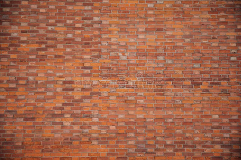 Large Brick Red Texture Smooth Wall Bricks Stock Image - Image of large ...