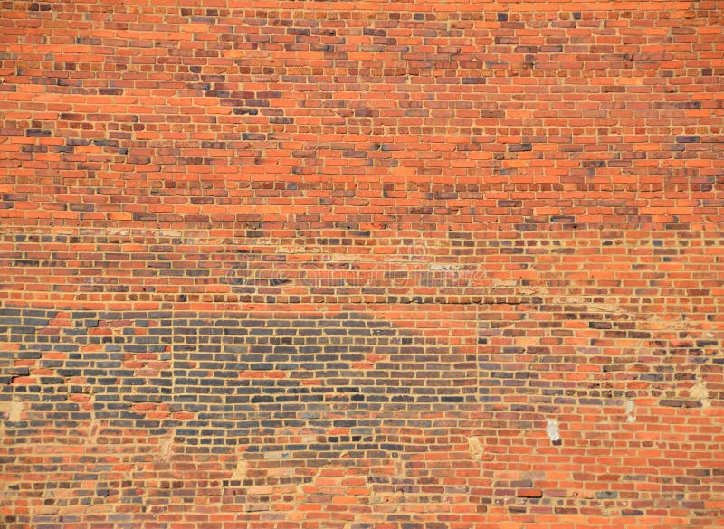 Large brick wall stock image. Image of brown, broken - 46961483