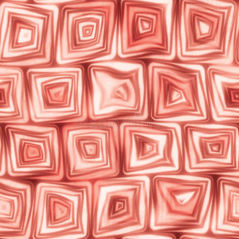 Large Bright Red Squiggly Swirly Spiral Squares Seamless Texture ...