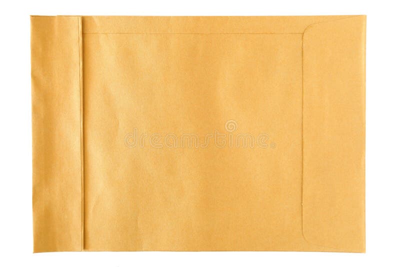 Large brown envelopes stock photo. Image of brown, white - 98222610
