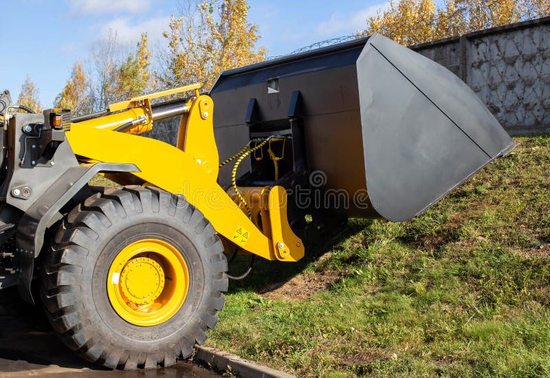 Bucket for Loading the Charge into the Steelmaking Furnace. Stock Image ...