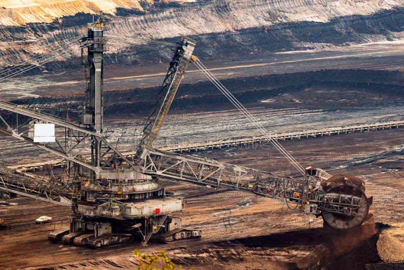 Coal mining stock photo. Image of energy, large, mountain - 26805014