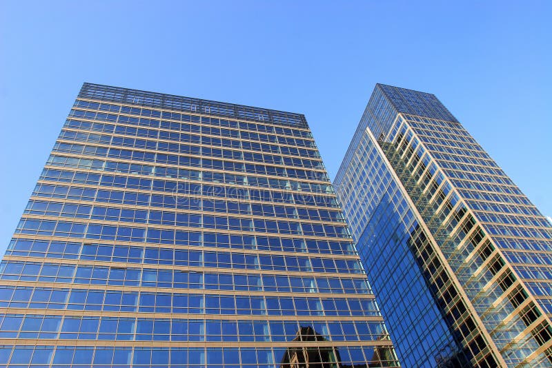 Large building stock photo. Image of modern, blue, travel - 3430078