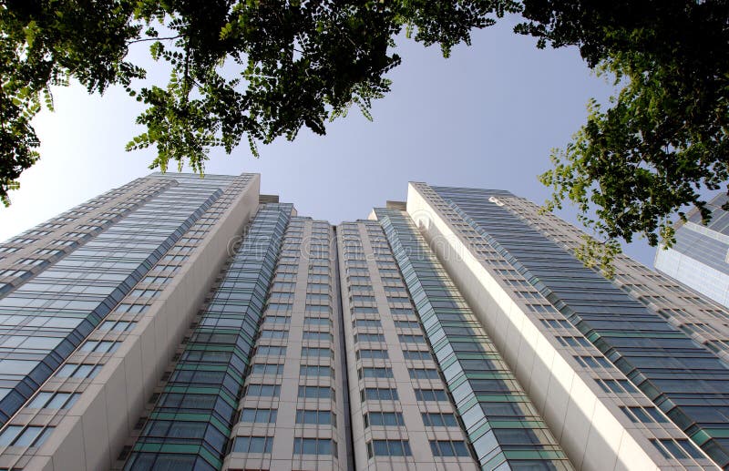 Large building stock photo. Image of trees, beijing, asia - 5397046