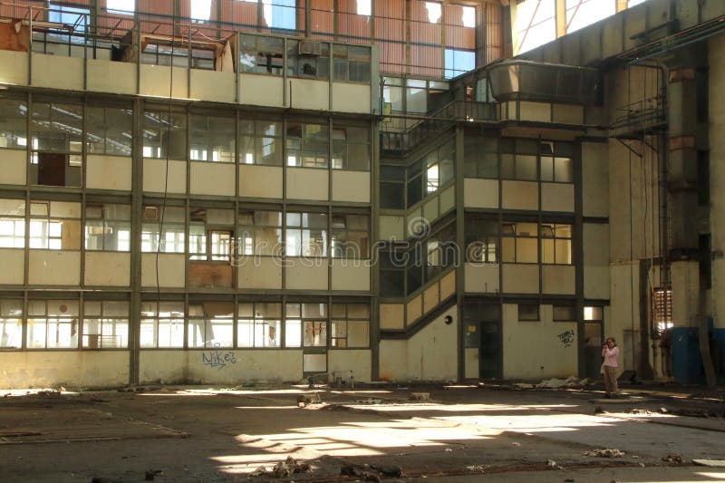 Large Building with an Array of Windows Editorial Stock Photo - Image ...