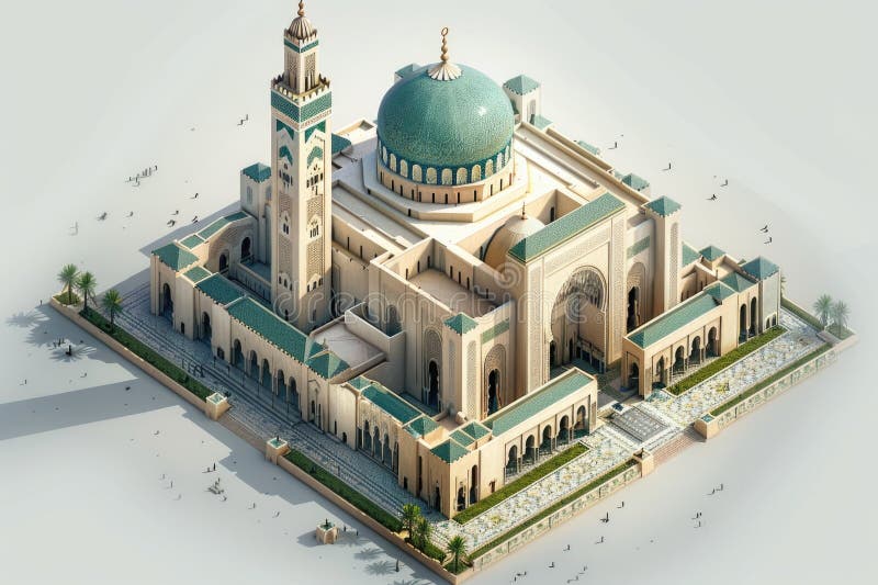 A Large Building with a Striking Green Dome. Suitable for Architectural ...