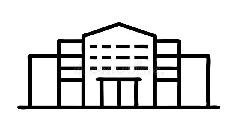 Large Building Structure Real Estate Architecture City , Vector Design ...