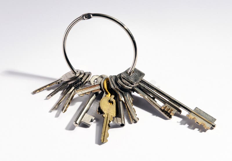 Large bunch of mixed keys stock photo. Image of bunch - 38809036