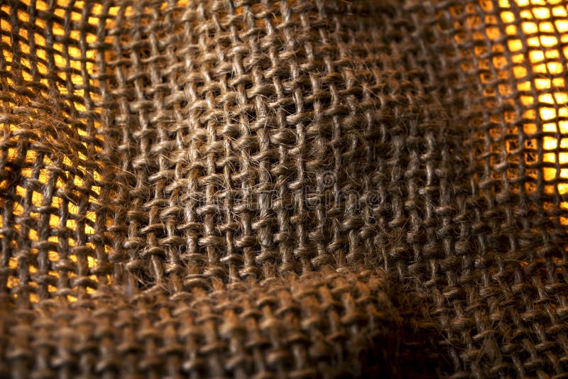 Large Burlap Background with Sunlight Stock Photo - Image of sackcloth ...