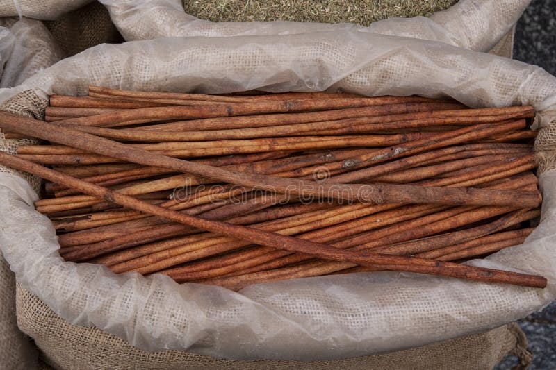 Large Burlap Sacks Stacked in Warehouse with Rice Spill on Floor Stock ...