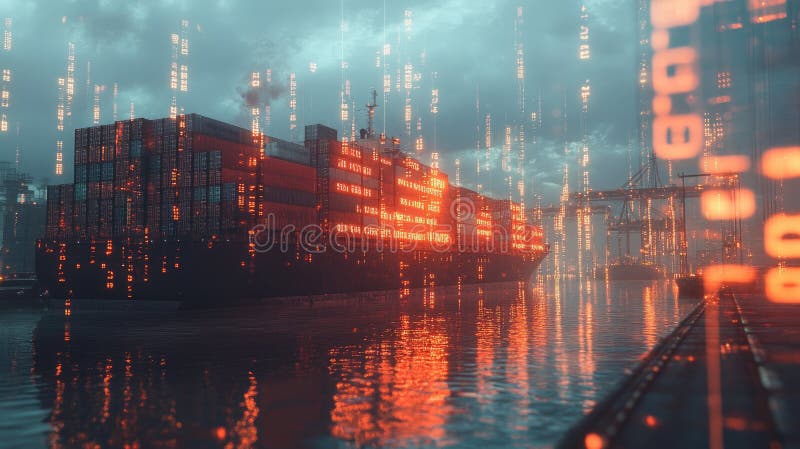 Digitalization Ship Stock Illustrations – 211 Digitalization Ship Stock ...