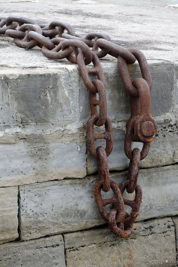 Large chains stock photo. Image of safety, nautical, joined - 91049900