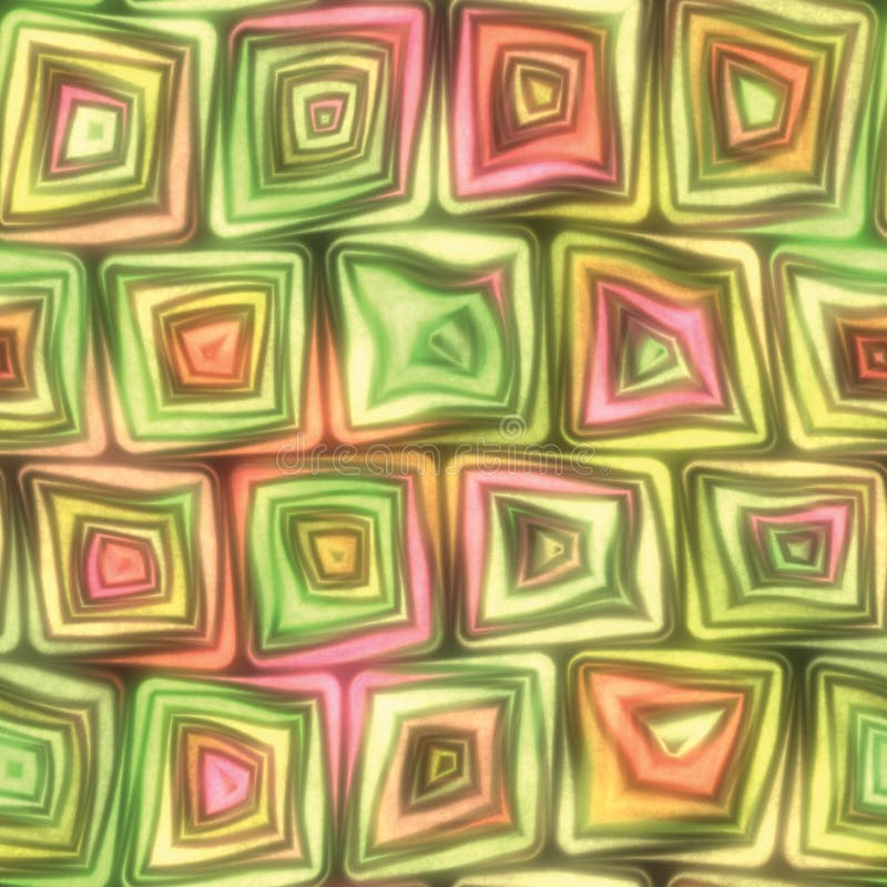 Large Christmas Squiggly Swirly Spiral Squares Seamless Texture Pattern ...