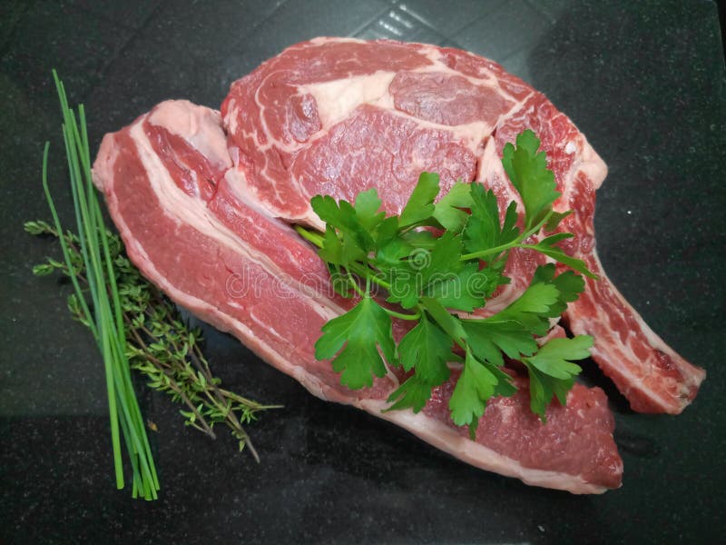 Large Chunks of Raw Chunk of Beef Carvery Stock Photo - Image of chunks ...