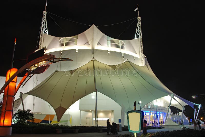 Large circus tent stock photo. Image of white, darkness - 1812702