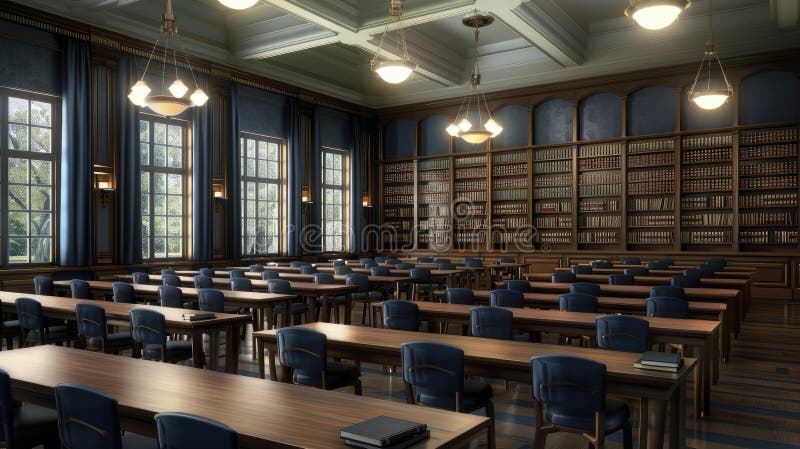 Large Classroom White Board with Wooden Frame Stock Image - Image of ...