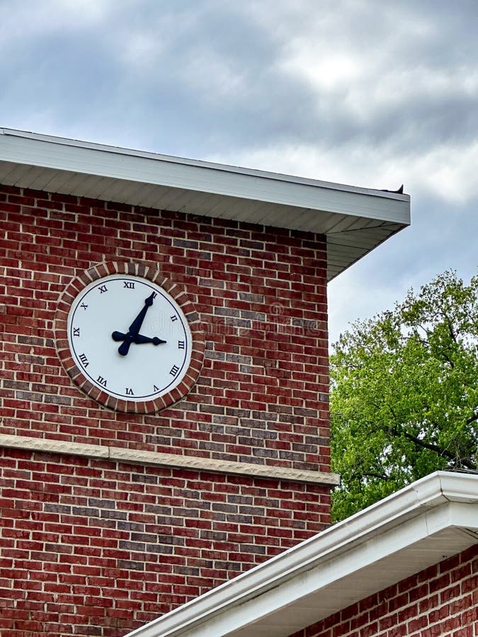 Large clock outdoors stock photo. Image of blue, historic - 11960260