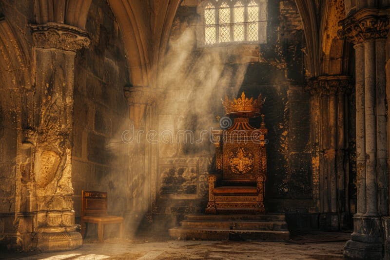 A Large Clock Sits Inside a Building Providing a Sense of Time and ...