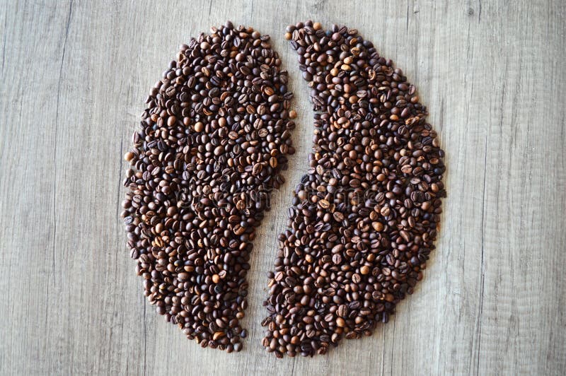 Large coffee bean stock photo. Image of fresh, morning - 139731194