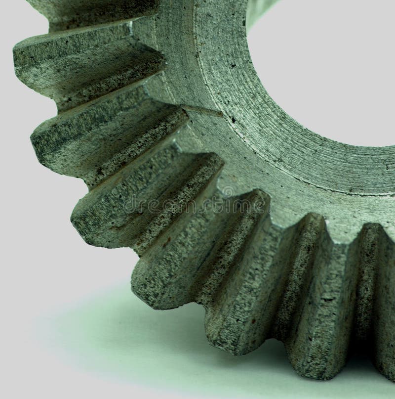 Large Cog Wheels in the Motor Stock Photo - Image of progress, accuracy ...