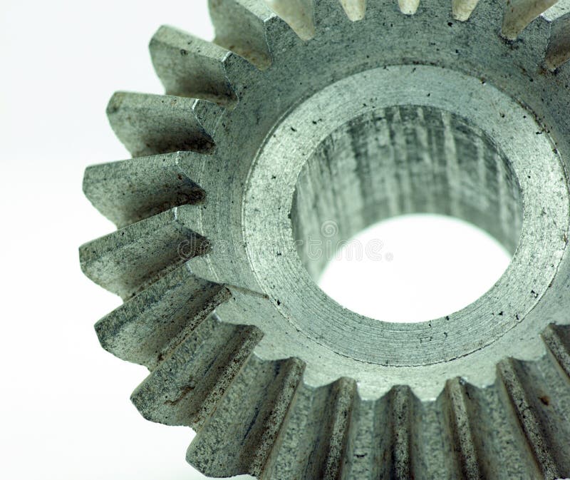 Large Cog Wheels in the Motor Stock Image - Image of innovation ...