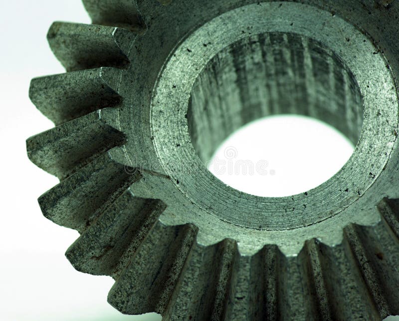 Large Cog Wheels in the Motor Stock Image - Image of machine ...
