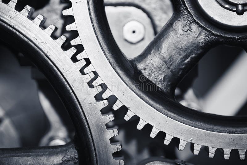 Large cog wheels stock photo. Image of cooperation, industry - 67256552