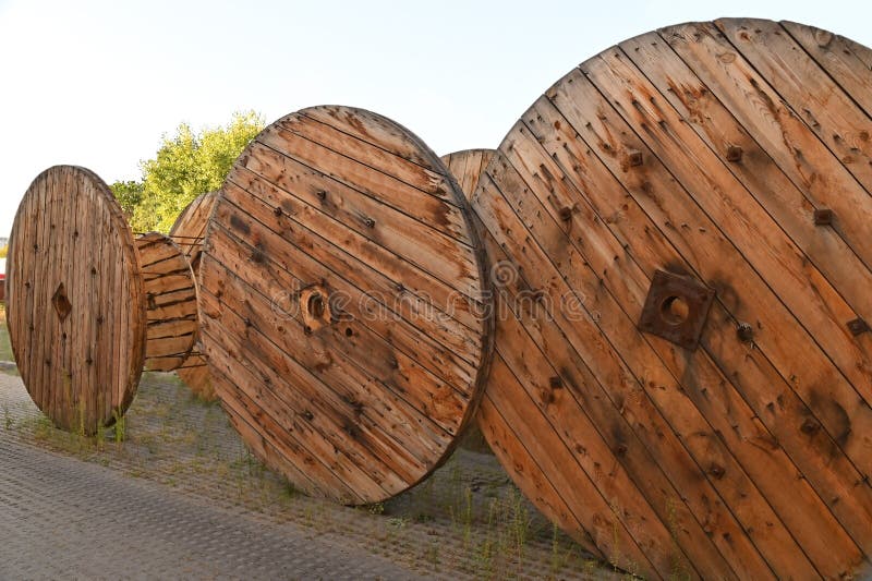 Large coil of cable stock photo. Image of bobbin, hank - 316681520