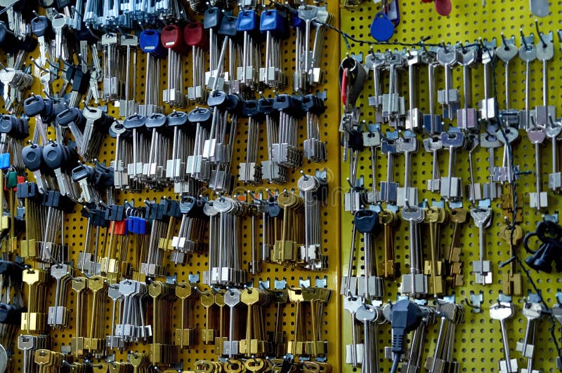 Large Collection Keys Hanging Hooks Stock Photos - Free & Royalty-Free ...