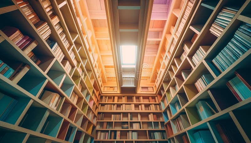 Library Corridor Stock Illustrations – 510 Library Corridor Stock ...