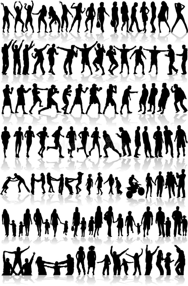 People Shadows Stock Illustrations – 33,669 People Shadows Stock ...
