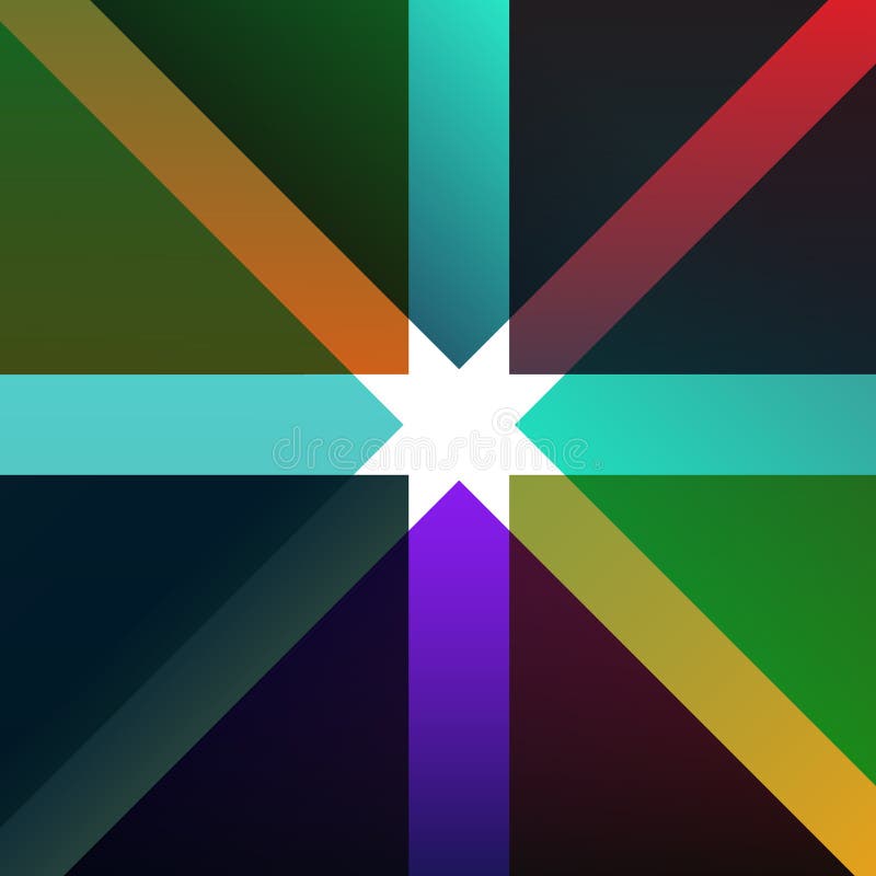 Large Colored Boxes with Blank Space for Text Stock Vector ...