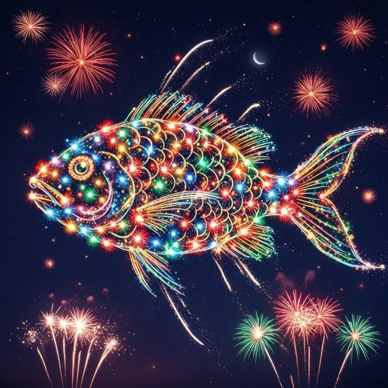 Large Colorful Fish Shape Stock Illustrations – 310 Large Colorful Fish ...