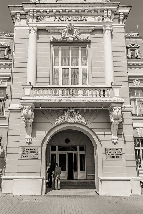 Large Commercial Building with Multiple Windows and an Open Entrance ...