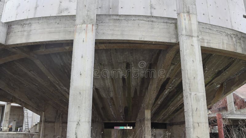 Construction Site pan stock video. Video of buildings - 254094923