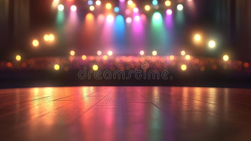 A Large Conference Setting at Night Features a Spacious Seminar Hall ...