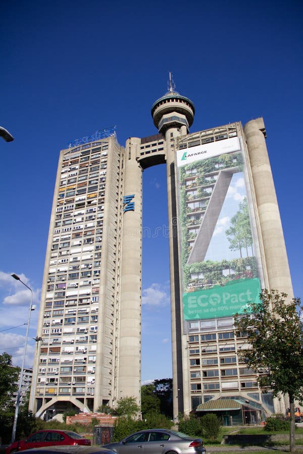 Large Contemporary Building West Gate Photographed on 31.05 Editorial ...