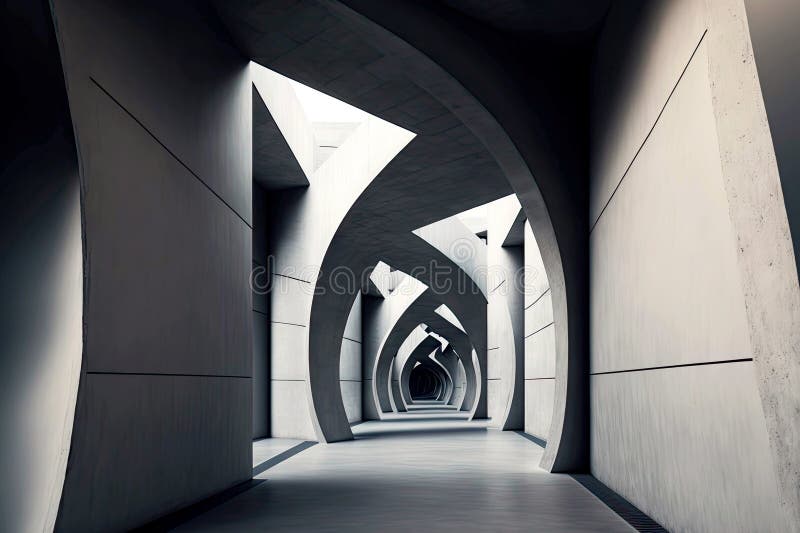 Concrete Corridors Stock Illustrations – 87 Concrete Corridors Stock ...